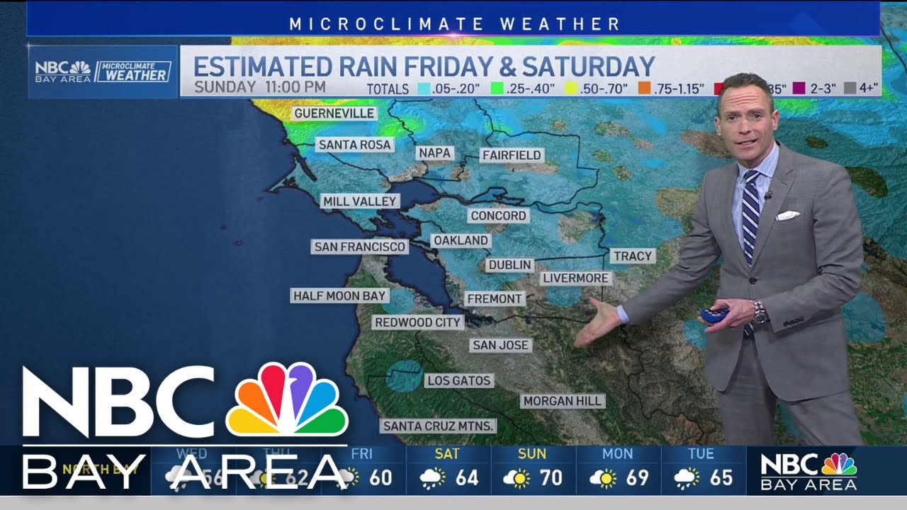 Bay Area Forecast: Morning rain timeline | One-News