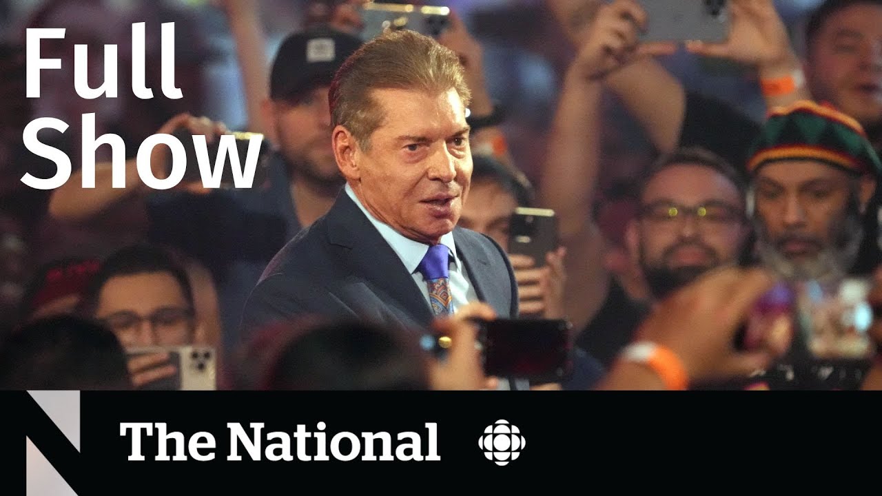 CBC News: The National | WWE founder Vince McMahon sued for sexual ...
