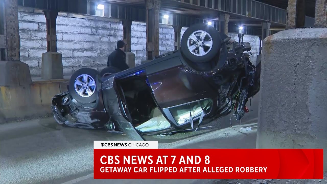 CBS News Chicago: Three teens accused of flipping getaway car after ...