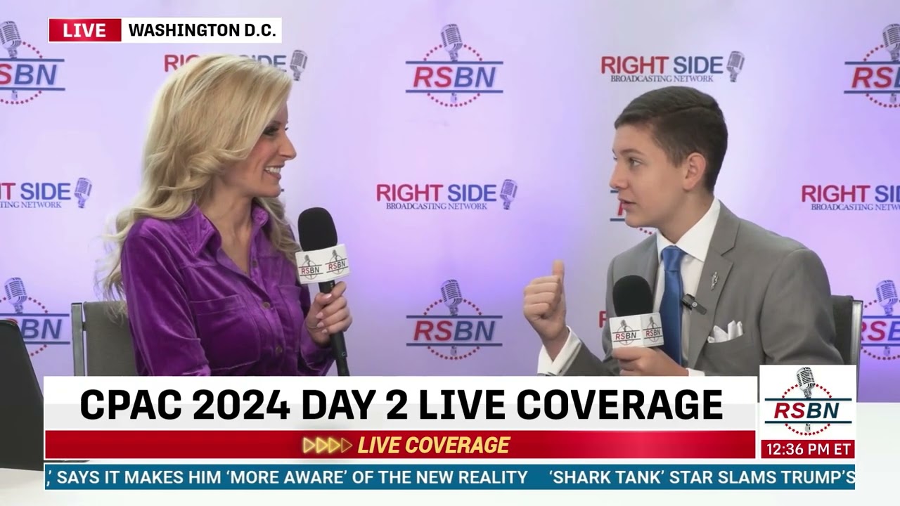 RSBN Interviews Daniel Ferrer at CPAC 2024 – 2/23/24 | One-News