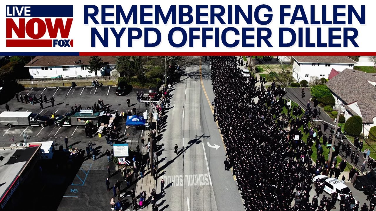 Jonathan Diller NYPD funeral: “My husband died a hero, but he also ...
