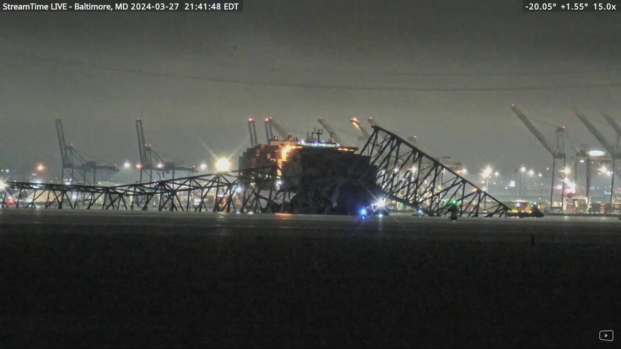 LIVE: Aftermath of Baltimore bridge collapse | One-News