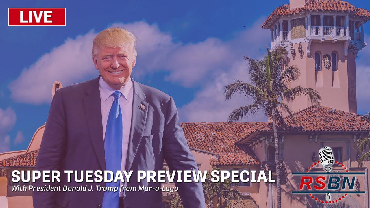 LIVE REPLAY: Super Tuesday Preview Special with President Trump at Mar ...