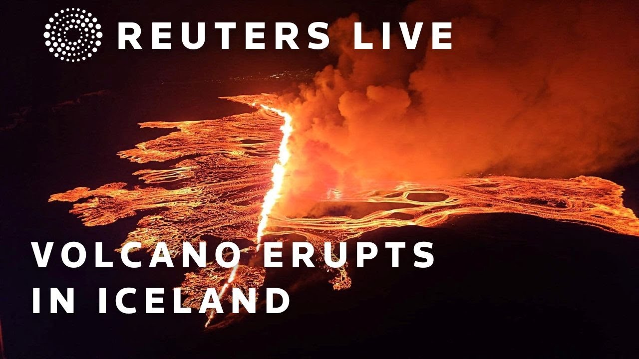 LIVE: Volcano erupts in Iceland | One-News