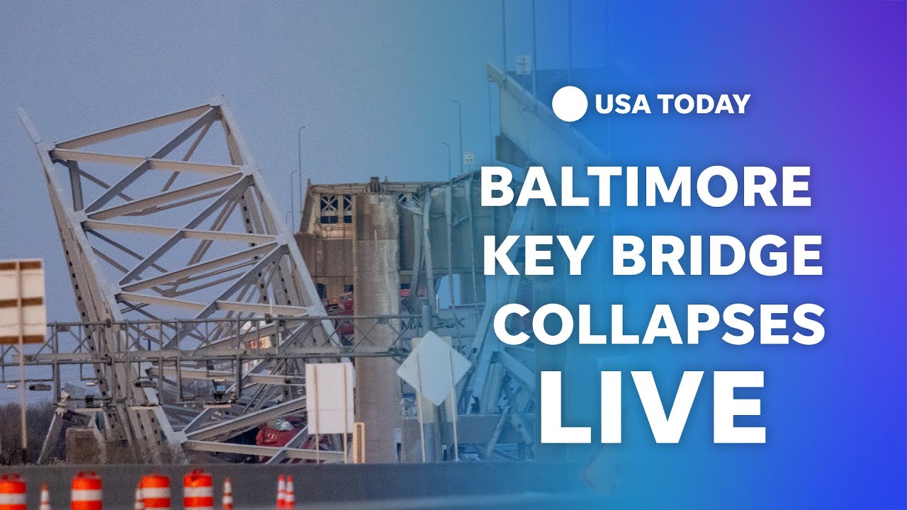 Watch live: Baltimore’s Francis Scott Key Bridge collapses after being ...
