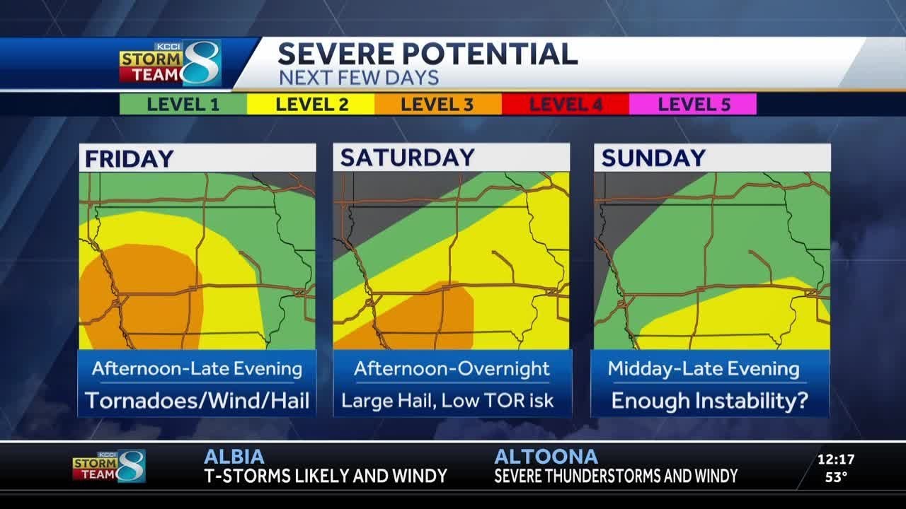 Severe weather threat returns today | One-News