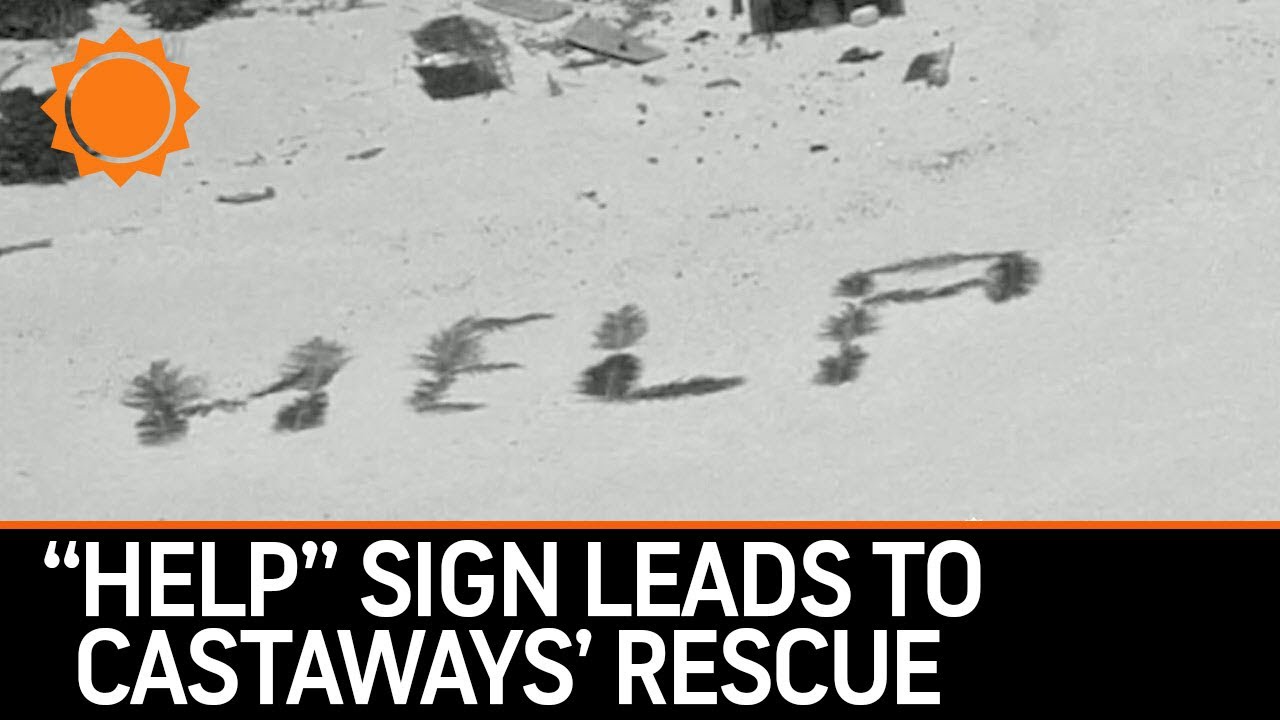 “The Help Sign Worked!” Coast Guard Rescues Castaways From Remote ...