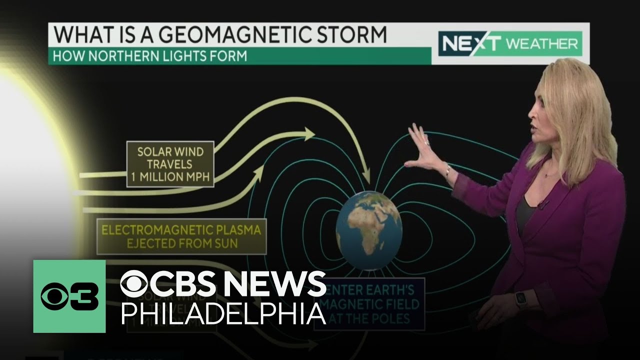 Brilliant Northern Lights were seen in the Delaware Valley and there’s ...