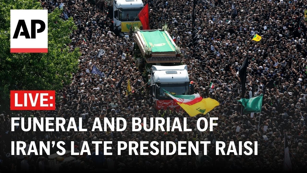 LIVE: Funeral and burial of Iran’s late President Ebrahim Raisi - One-News