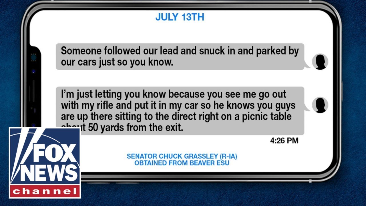 Texts reveal suspect was spotted 90 min before Trump shooting | One-News