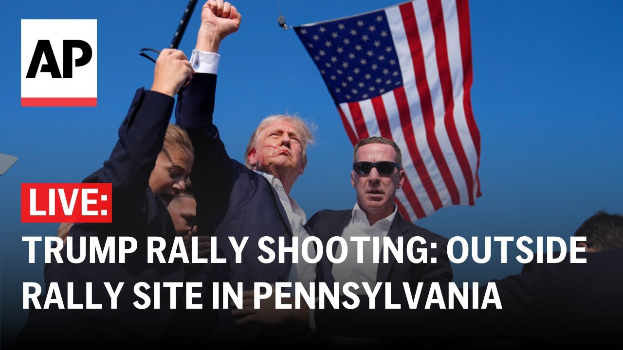 Trump rally shooting LIVE: Outside rally site in Pennsylvania | One-News