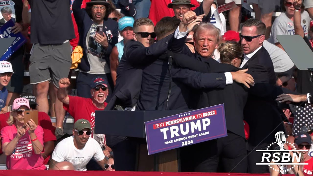 WATCH: Full Video of Assassination Attempt on President Trump at Rally ...