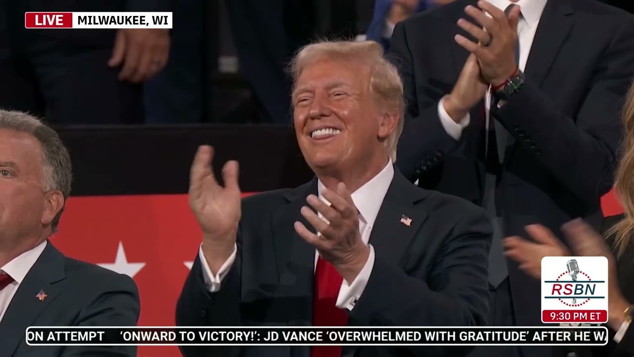 WATCH: Hulk Hogan at 2024 RNC in Milwaukee, WI – 7/18/2024 | One-News