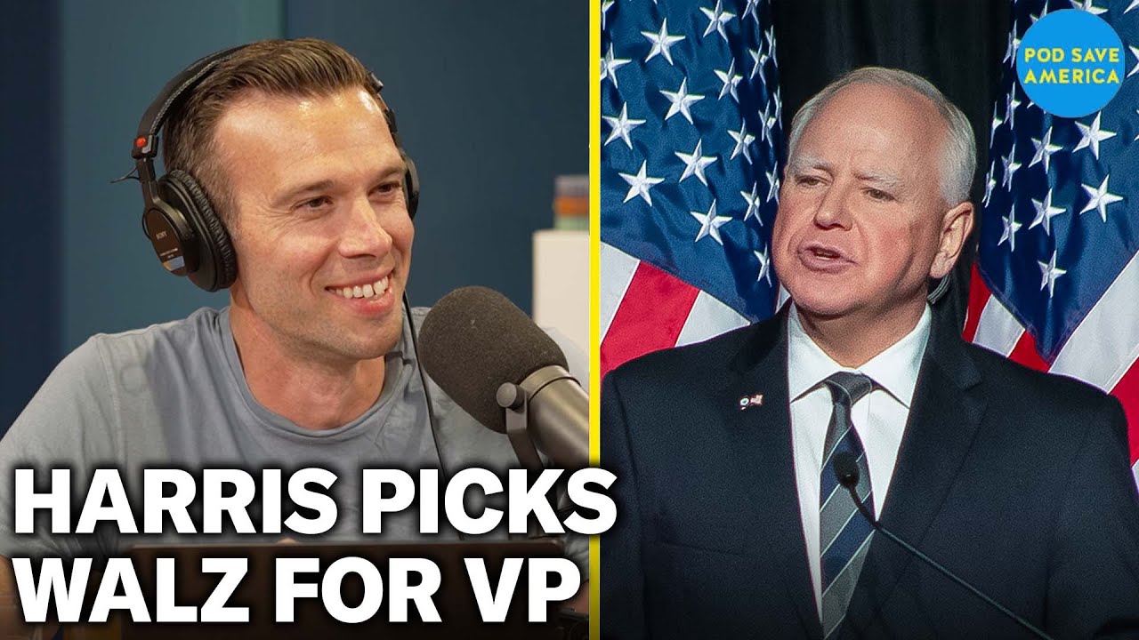 Kamala Harris Picks Tim Walz for VP While Trump Flails as Race Tightens ...