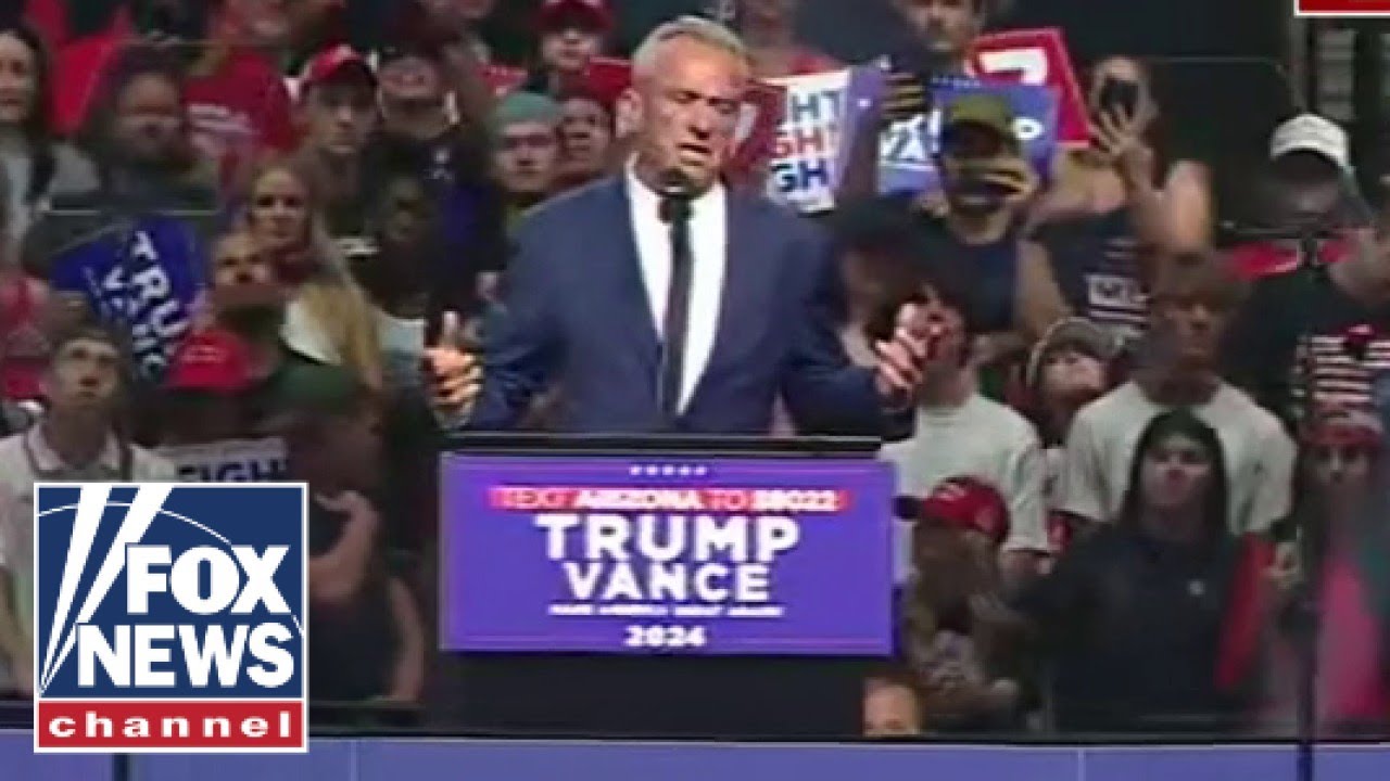 RFK, Jr. joins Trump on stage: Don't you want a president who will make ...