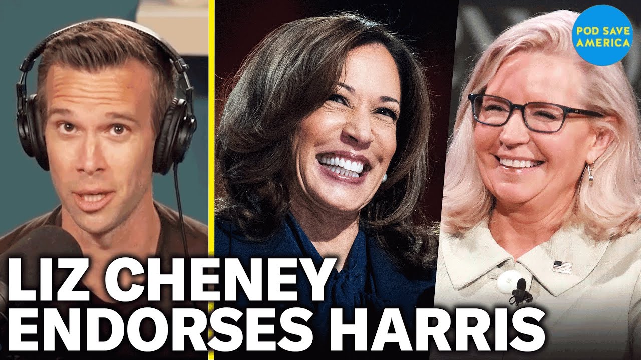Liz Cheney Endorses Kamala Harris Over Donald Trump + Interview w/ CNN ...