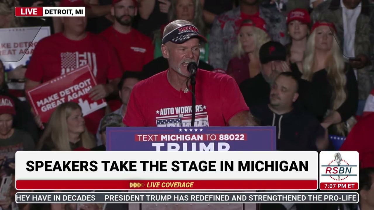 FULL SPEECH: Brian Pannebecker Delivers Remarks in Detroit, MI | One-News