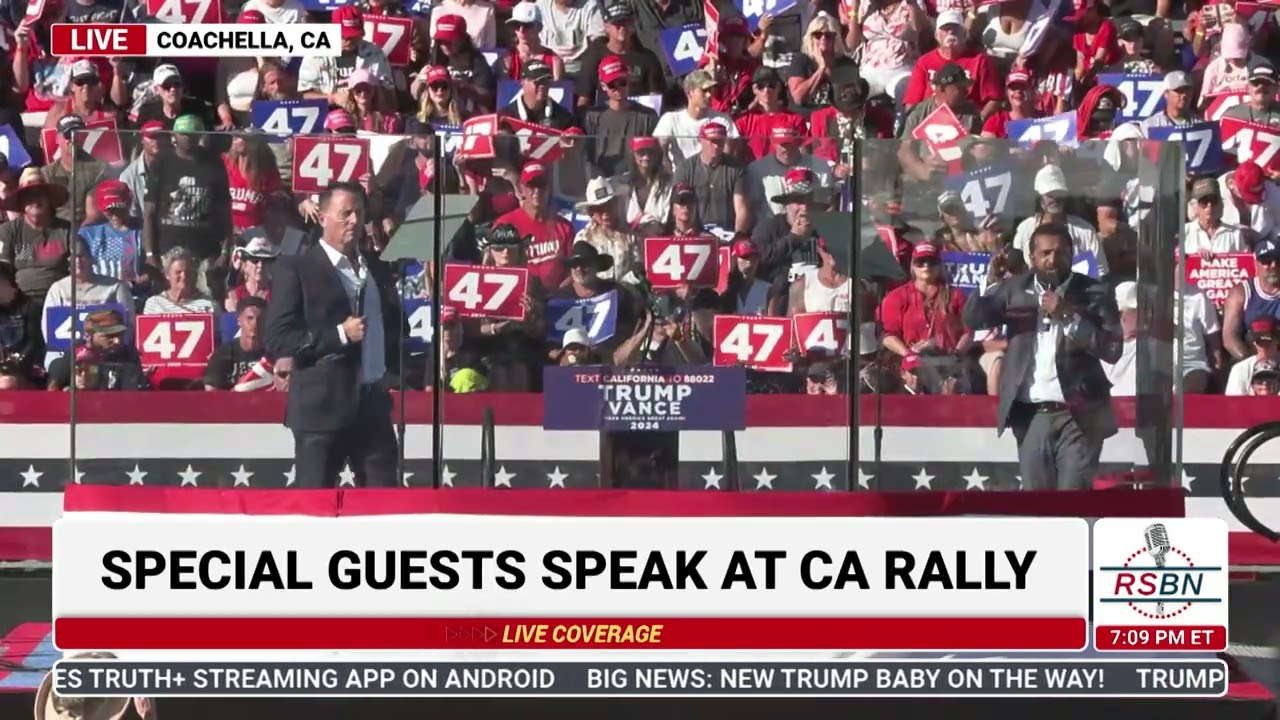 FULL SPEECH: Rick Grinnell and Kash Patel Speaks at Trump Rally in ...