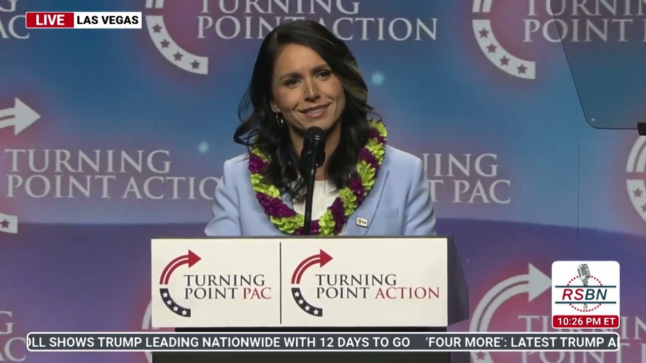FULL SPEECH: Tulsi Gabbard Delivers Remarks in Las Vegas, NV | One-News