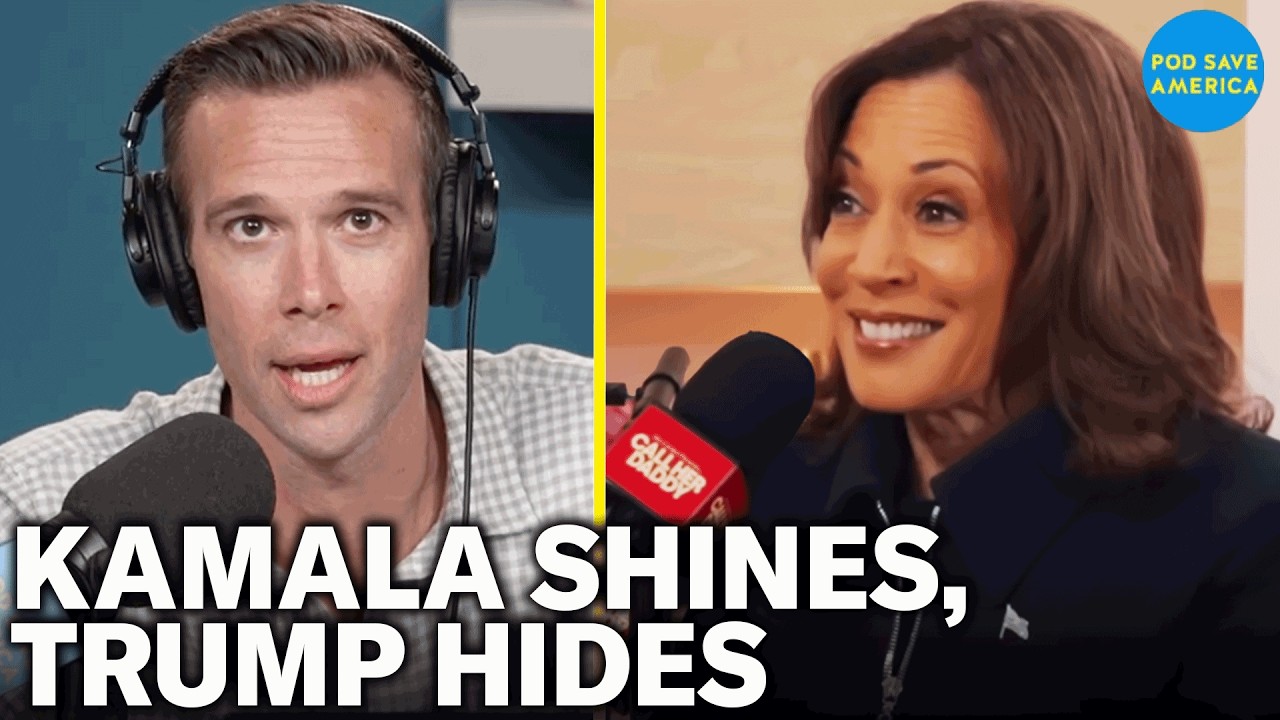 Kamala Harris Outmaneuvers Hiding Trump on “Call Her Daddy” and Howard ...