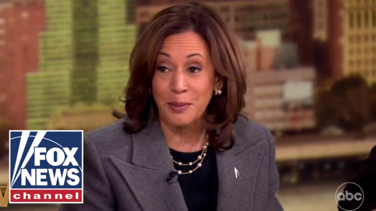 VP Harris roasted for 'wholly tone-deaf' 'View' appearance | One-News