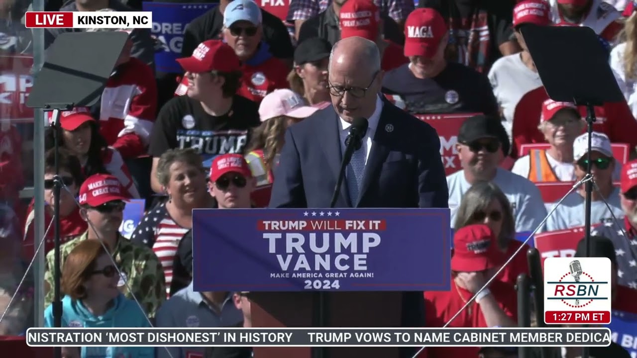 FULL SPEECH: Congressman Dan Bishop Deliver Remarks in Kinston, NC ...