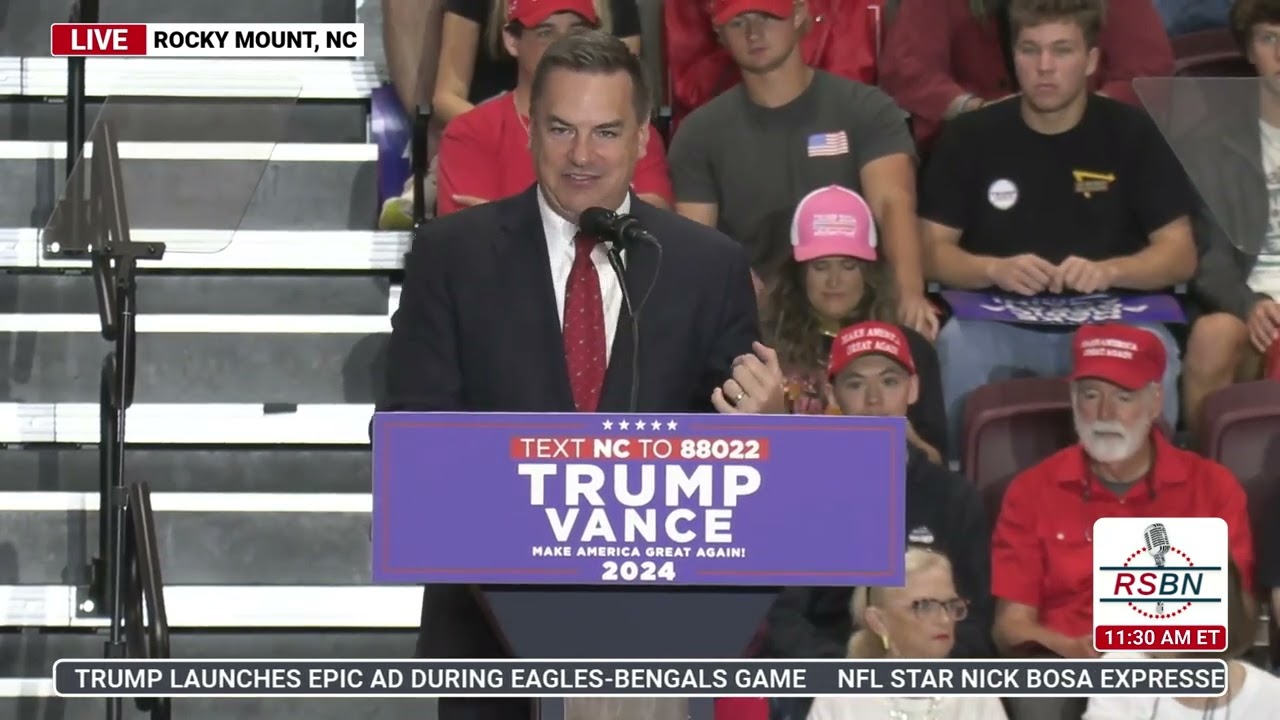 FULL SPEECH: Congressman Richard Hudson Delivers Remarks in Rocky Mount ...