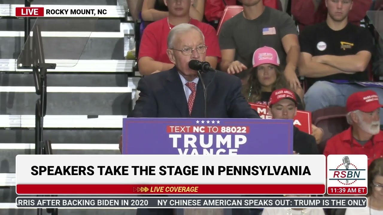 FULL SPEECH: General Keith Kellogg Delivers Remarks in Rocky Mount, NC ...