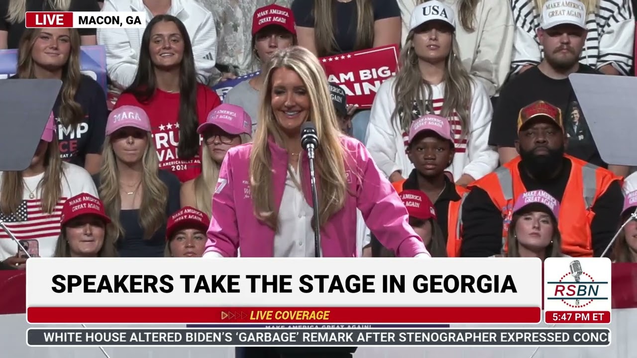 FULL SPEECH: Kelly Loeffler Delivers Remarks in Macon, GA | One-News