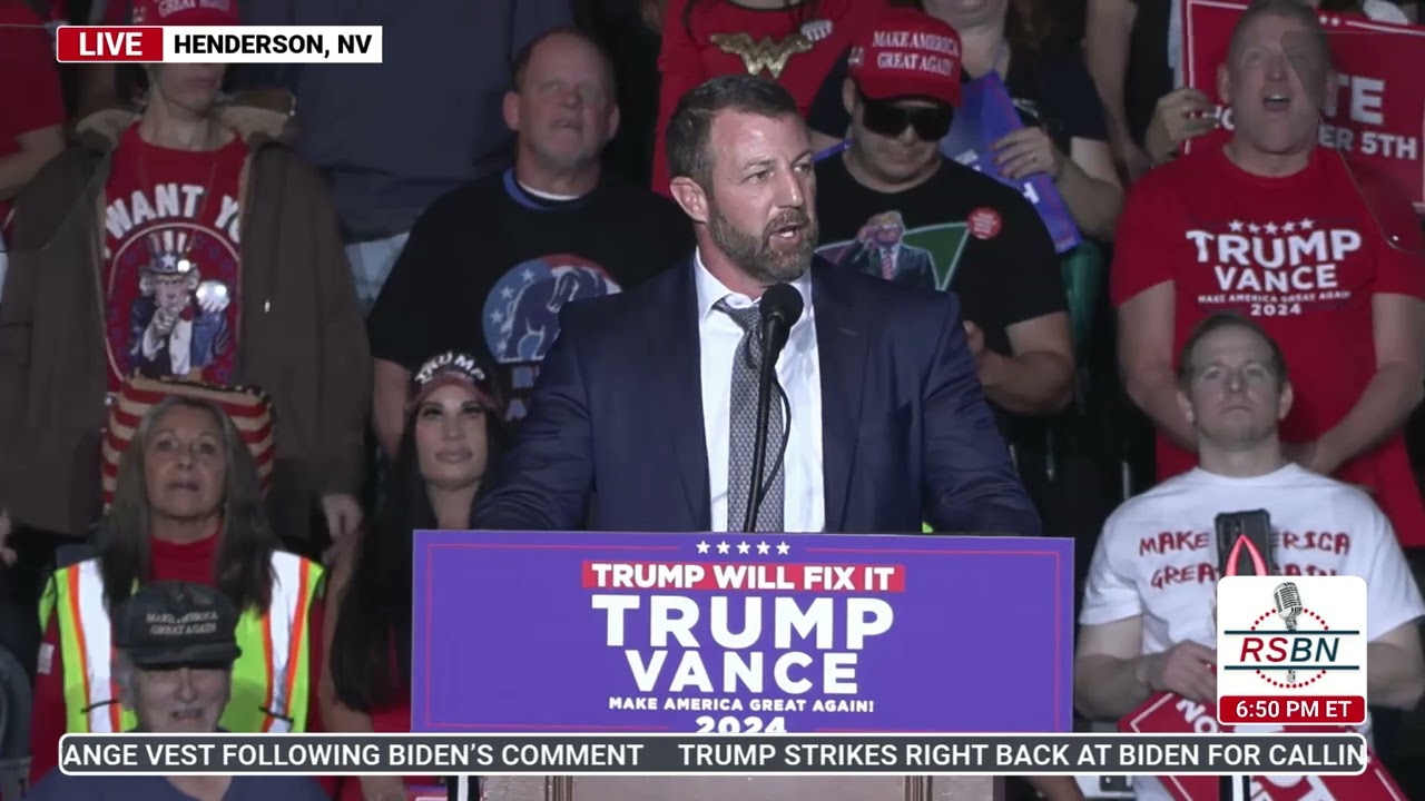 FULL SPEECH: Senator Markwayne Mullin Delivers Remarks in Henderson, NV ...