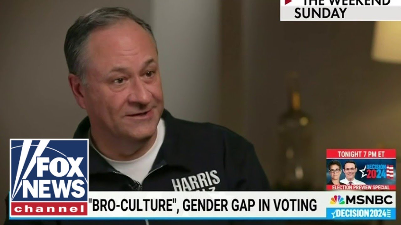 Kamala Harris’ husband makes last-minute plea to young male voters ...