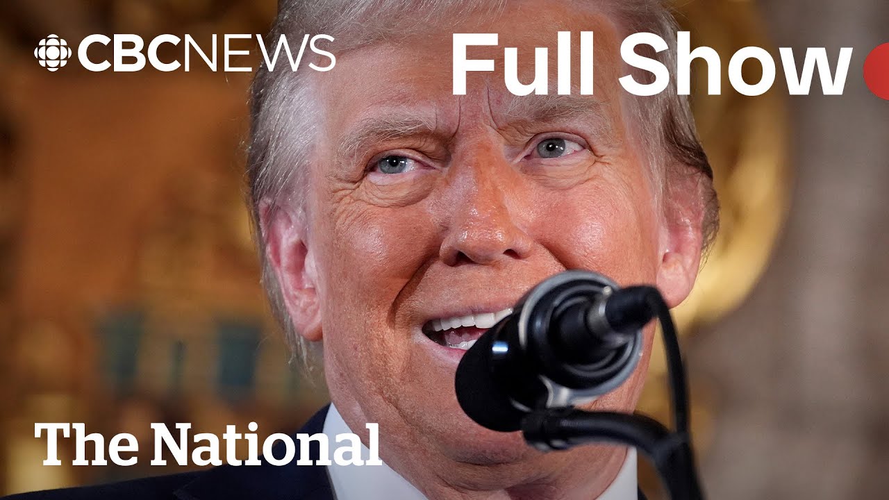 CBC News: The National | Trump taunts Canada, claims border win | One-News