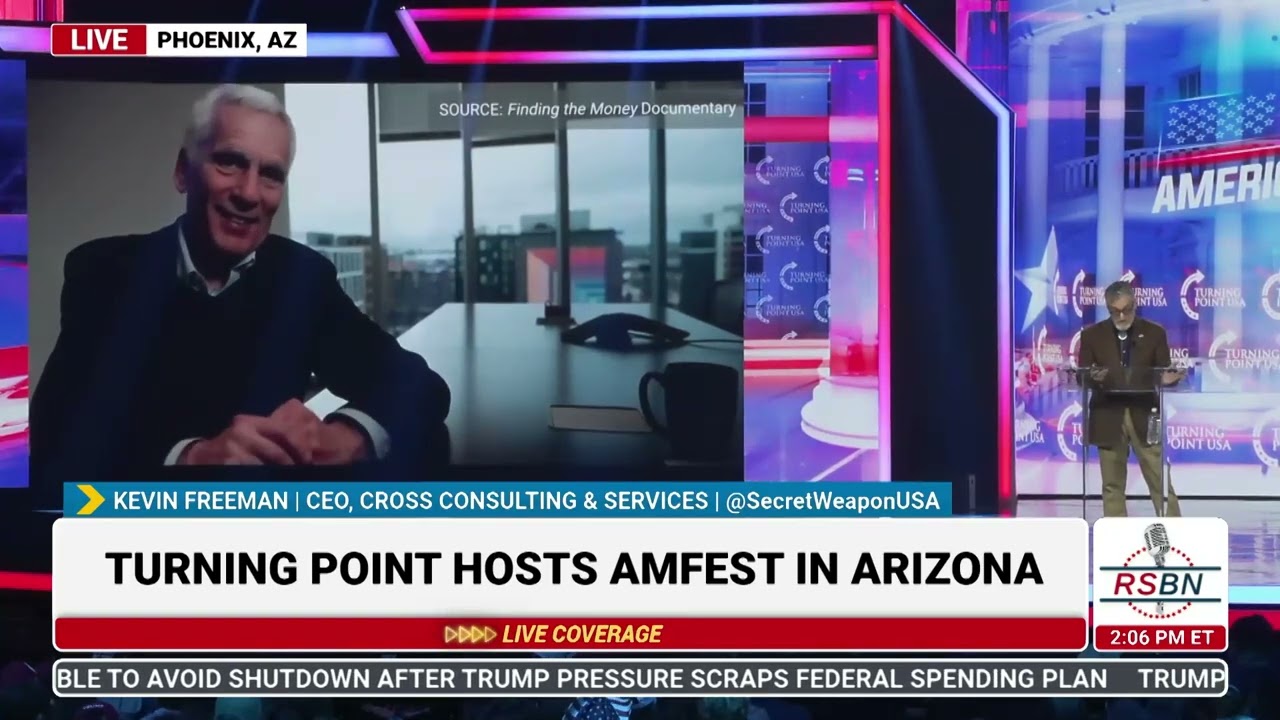 FULL SPEECH: Kevin Freeman TPUSA's America Fest Conference: Day Two ...