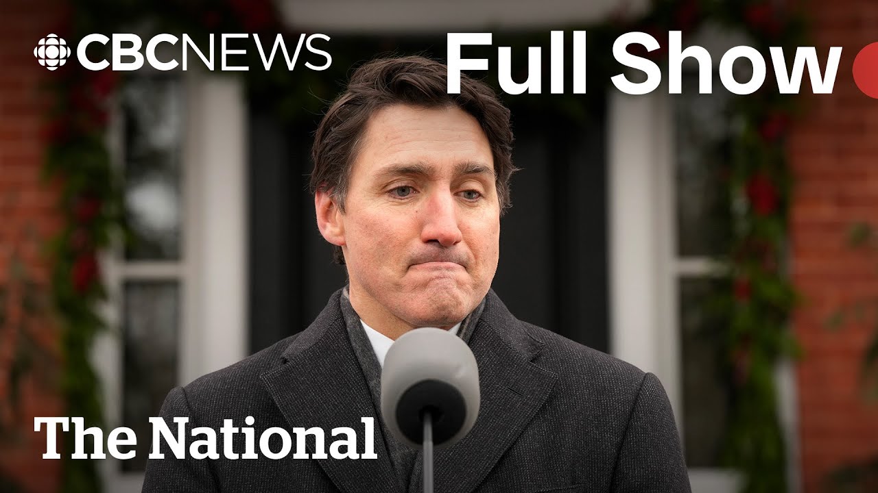 CBC News: The National | Justin Trudeau resigns | One-News