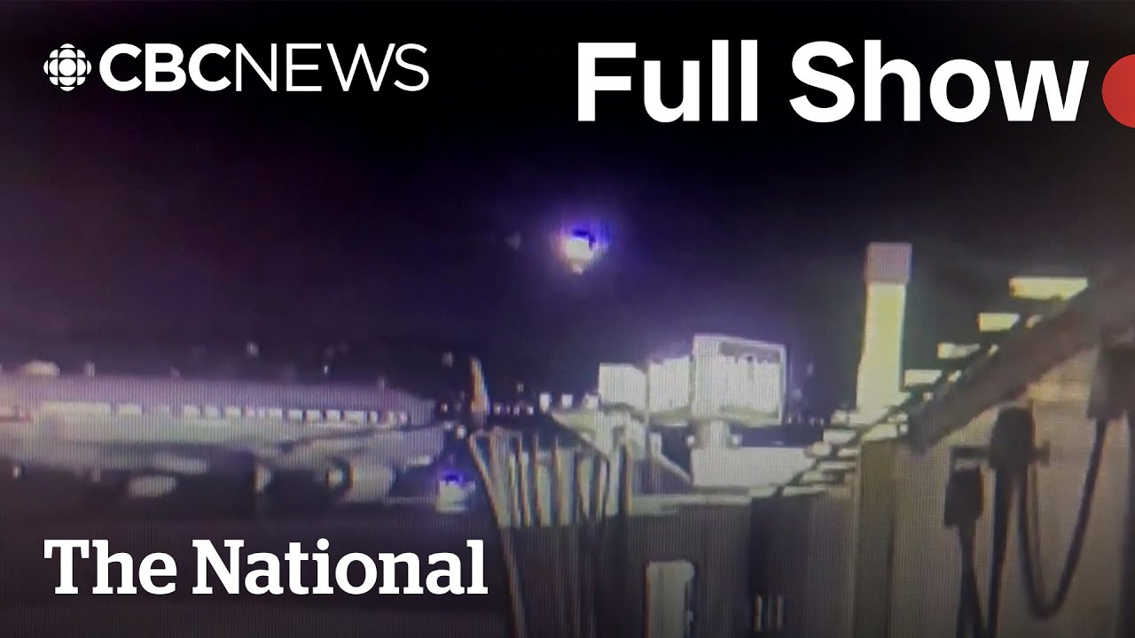 CBC News: The National | Mid-air collision disaster | One-News