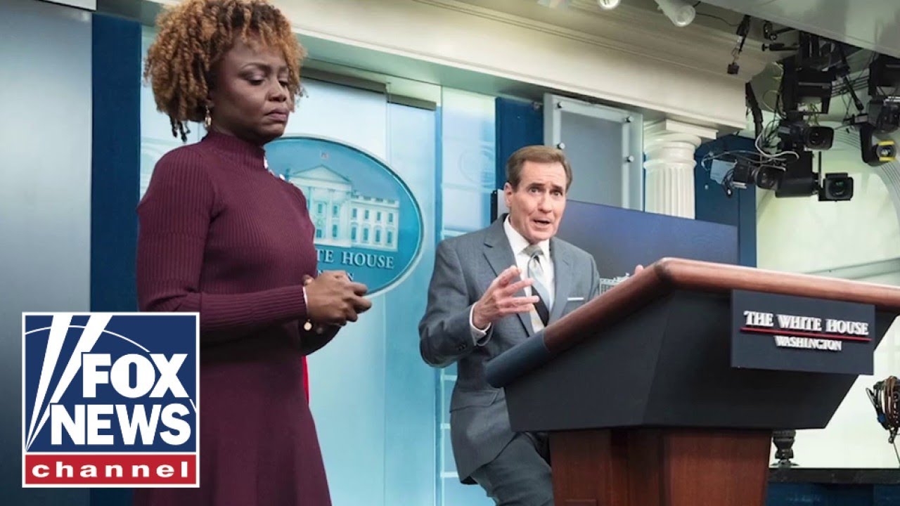 'Did NOT go over well': KJP blocks Kirby from briefing on cease-fire ...