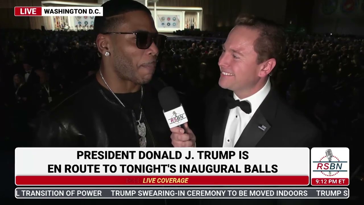 FULL INTERVIEW: Nelly at the Commander in Chief Ball Post Inauguration ...