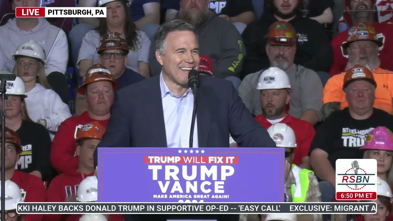 FULL SPEECH: Dave McCormick Delivers Remarks in Pittsburgh, PA - One-News