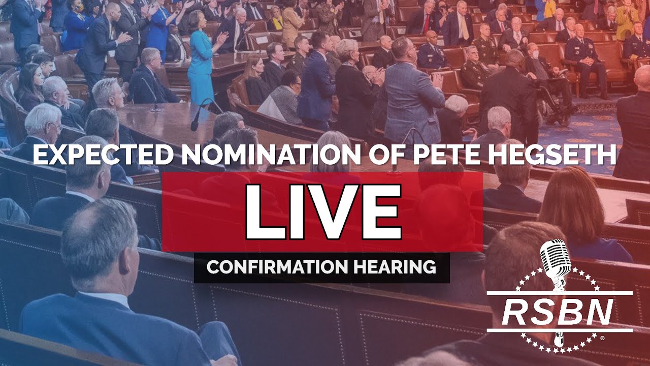 LIVE: Confirmation Hearing on Expected Nomination of Pete Hegseth for Secretary of Defense – 1 ...