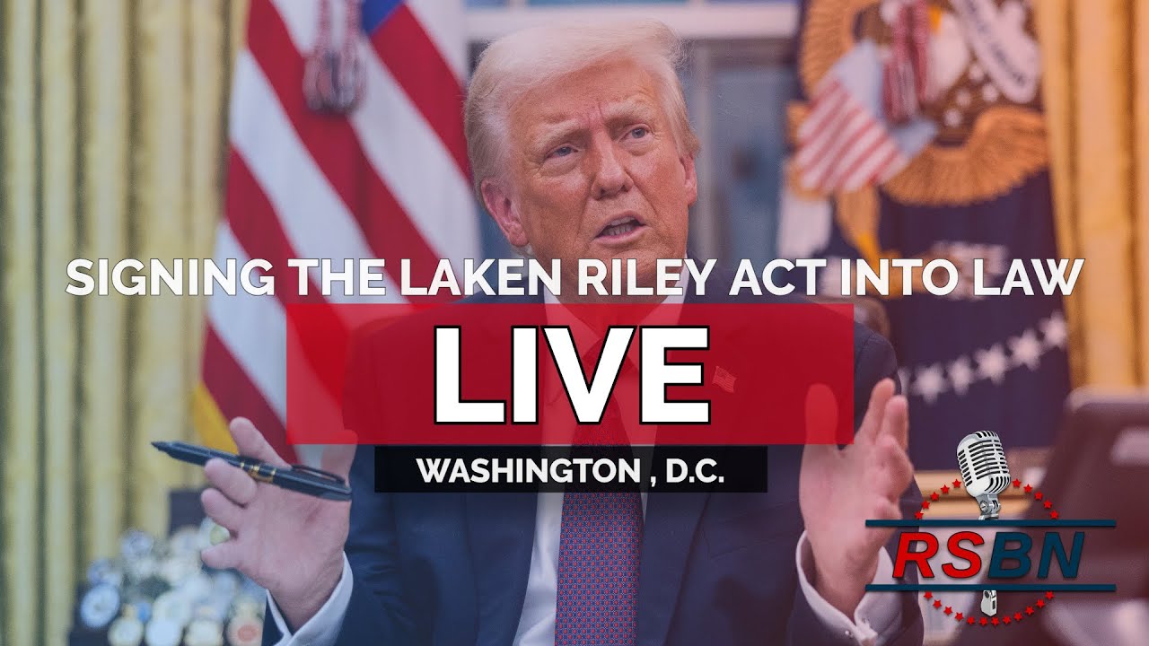 LIVE: President Donald J. Trump Signs the Laken Riley Act Into Law – 1 ...