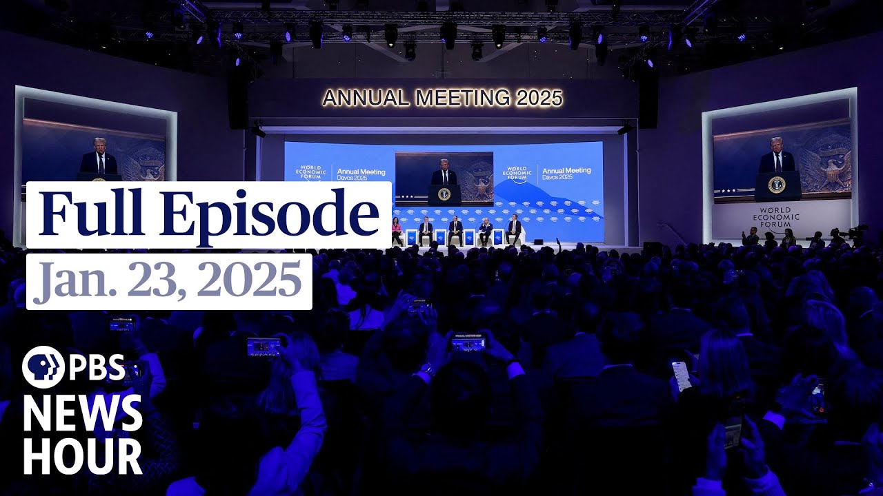 PBS News Hour full episode, Jan. 23, 2025 | One-News