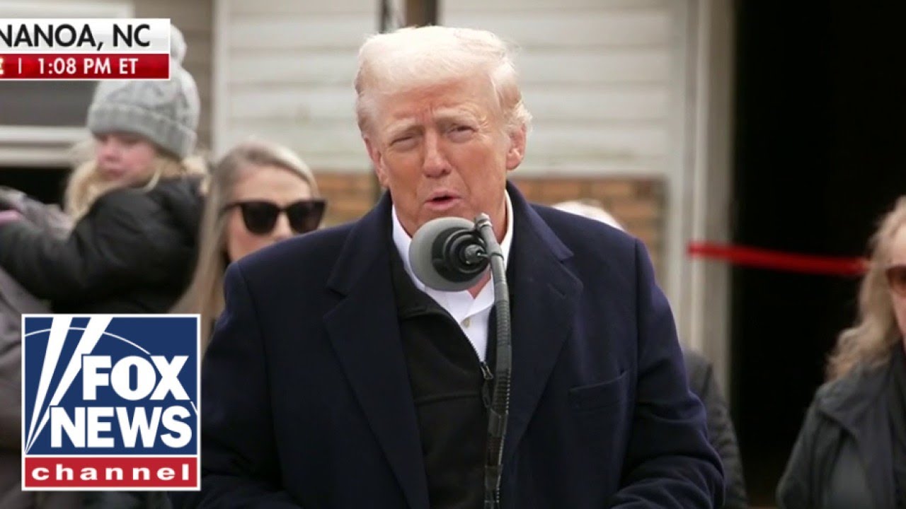 Trump meets with North Carolina families affected by Hurricane Helene ...