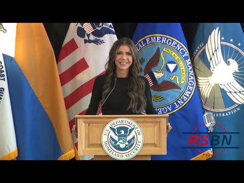 WATCH: DHS Secretary Kristi Noem Gives First Remarks to Staff – 1/28/25 ...