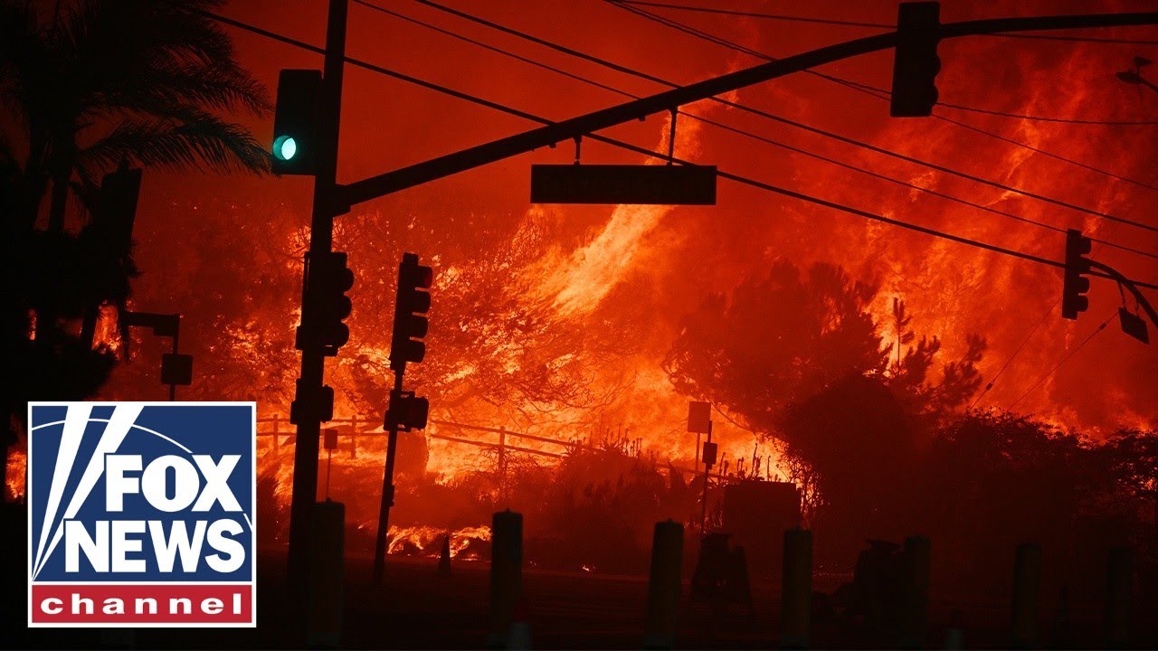 WATCH LIVE: LA wildfires rage, thousands of residents forced to evacuate | One-News