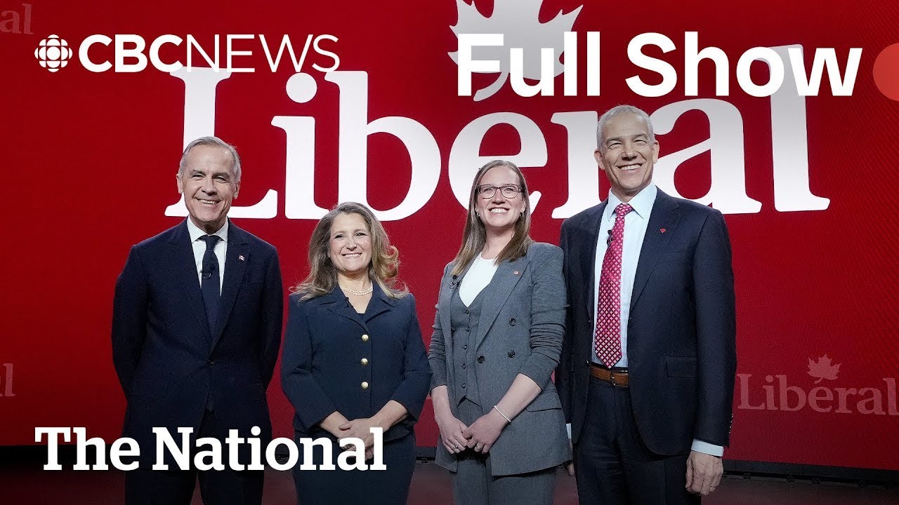CBC News: The National | 1st Liberal leadership debate | One-News