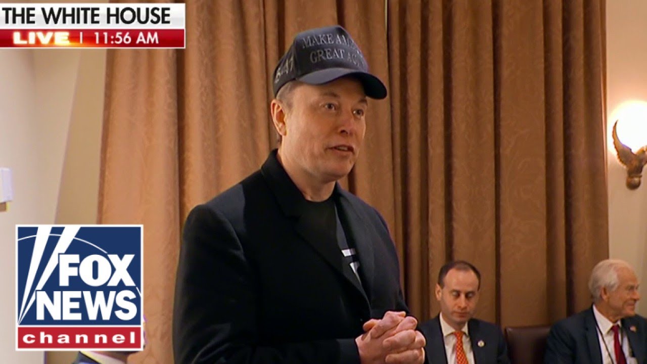 Elon Musk takes questions at Trump's first Cabinet meeting: 'This is ...