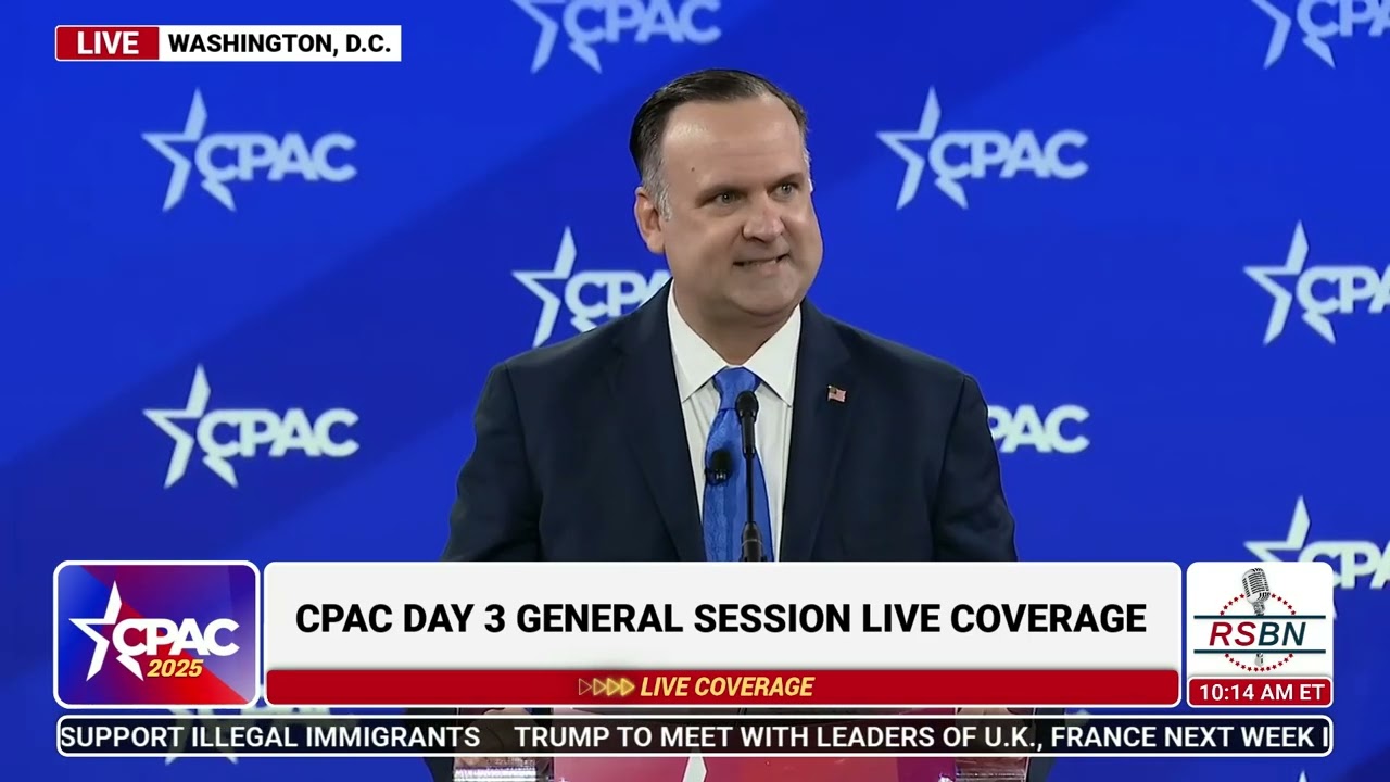 FULL SPEECH: Dan Scavino Delivers Remarks at CPAC 2025 – 2/22/25 | One-News
