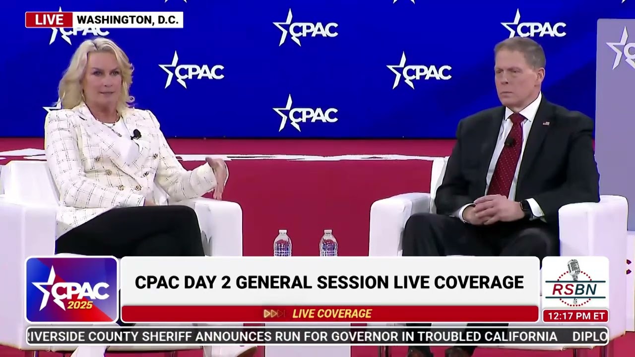 FULL SPEECH: Julie Kelly & Chief Steven Sund Speak at CPAC 2025 Day Two ...