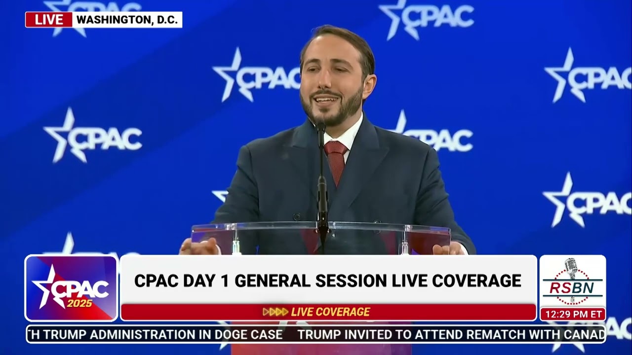 FULL SPEECH: Leo Zacky CPAC 2025 Day One – 2/20/25 | One-News