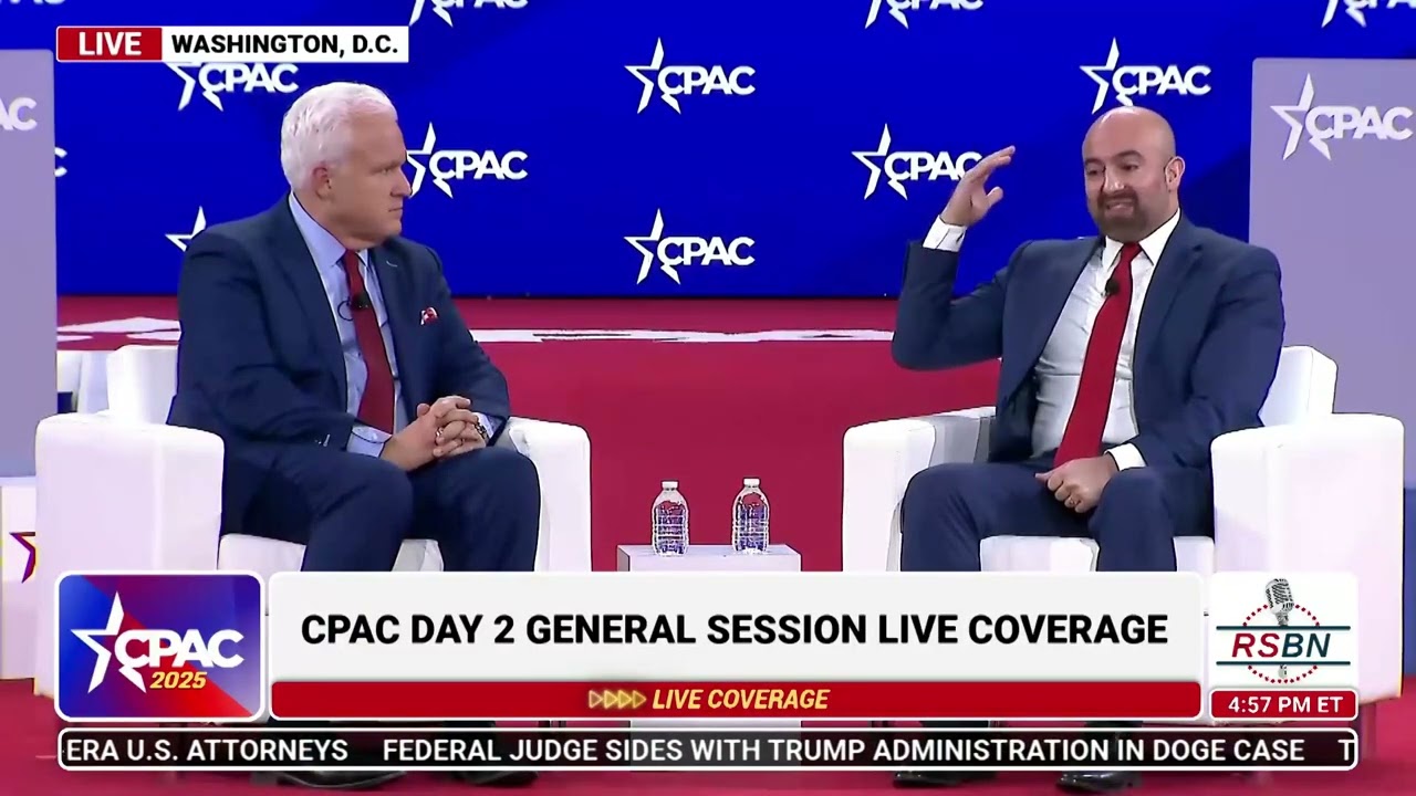 FULL SPEECH: Mike Benz Speaks at CPAC 2025 Day Two – 2/21/25 | One-News